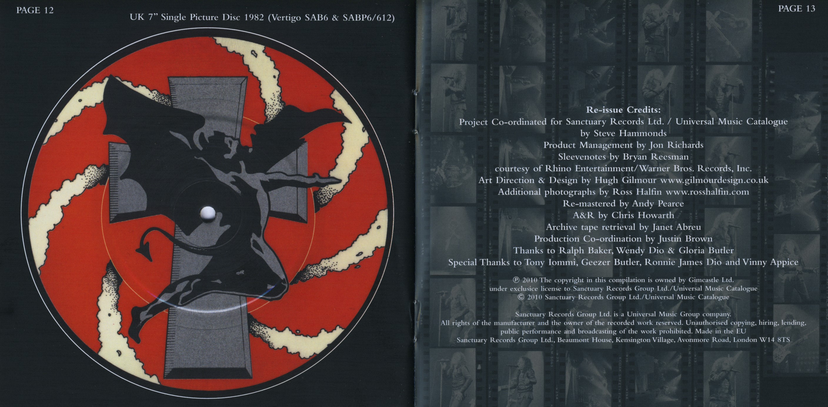 Black Sabbath Mob Rules; deluxe edition : Booklet 7 | CD Covers | Cover ...